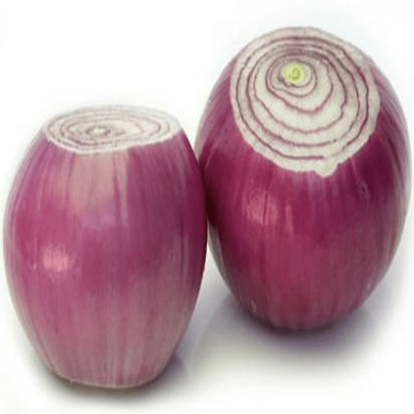 Onion Red Peeled - Fresh Leaf UAE